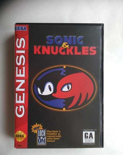 Sonic and Knuckles Sega Genesis