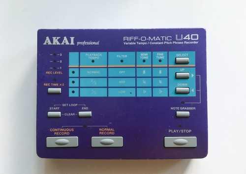 Akai Riff-O-Matic U40