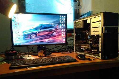Компактый игровой пк на i5 9400F