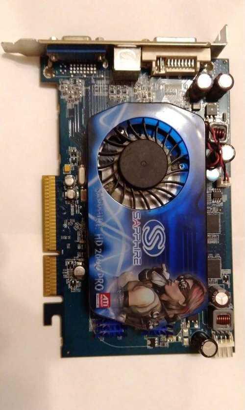 Видеокарта AGP Radeon Sapphire HD2600 PRO