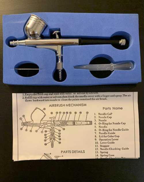 Аэрограф с компрессором