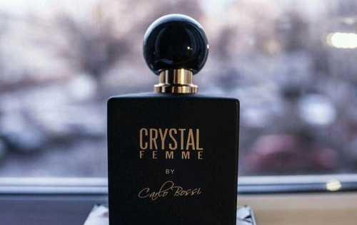 Crystal femme carlo bossi,Crystal noir Versace