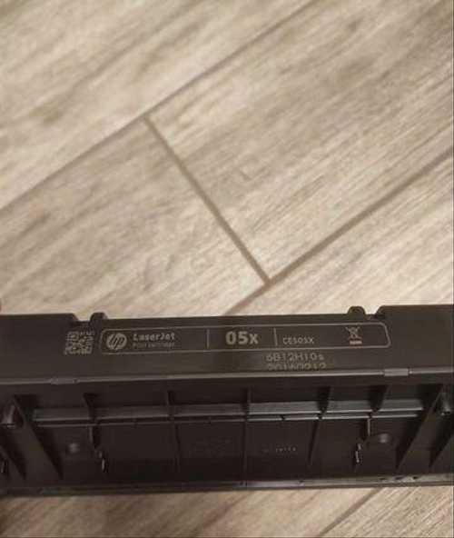 Картридж оригинальный HP 05X (CE505XD) для лазерно