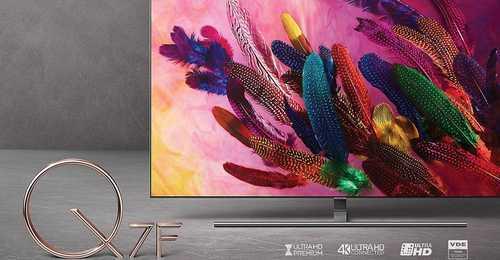 Телевизор qled SAMSUNG QE75Q7FNA гигант 190см