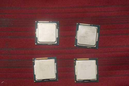 Процессоры intel Socket 1150,1155,1156,775 1-4х яд