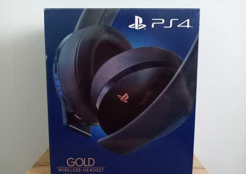Sony Ps4 Gold Wireless Headset Limited Edition