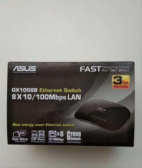 Коммутатор Asus GX1008b