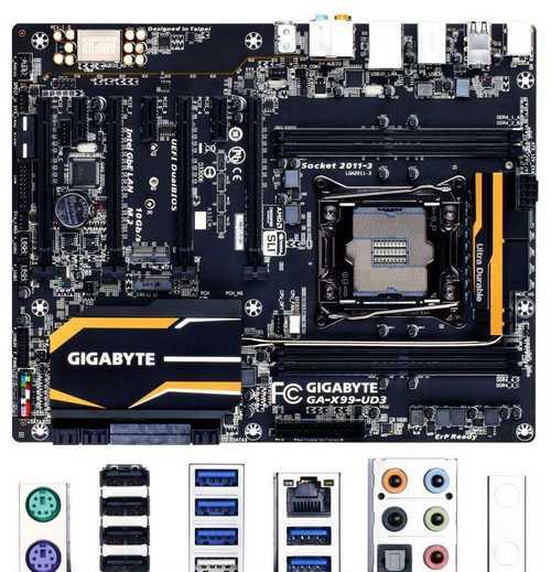 Gigabyte X99 UD3 + 5820K + 32 Gb