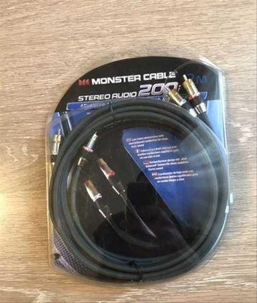 Межблочный кабель 2 rca monster