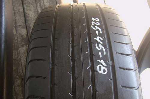 Dunlop 02. 3.6 R18 Dunlop. 225 45 18 Dunlop SP Sport 050 nлетние шины бу.