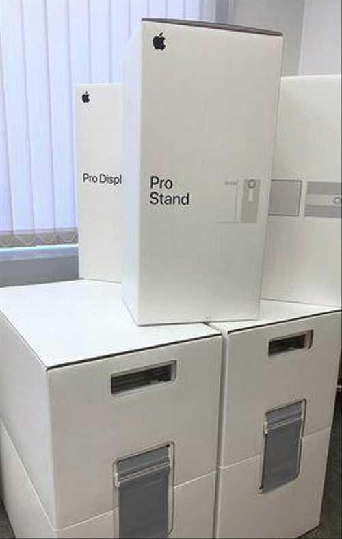 Коробки Apple MacPro, Pro Display XDR, Pro Stand