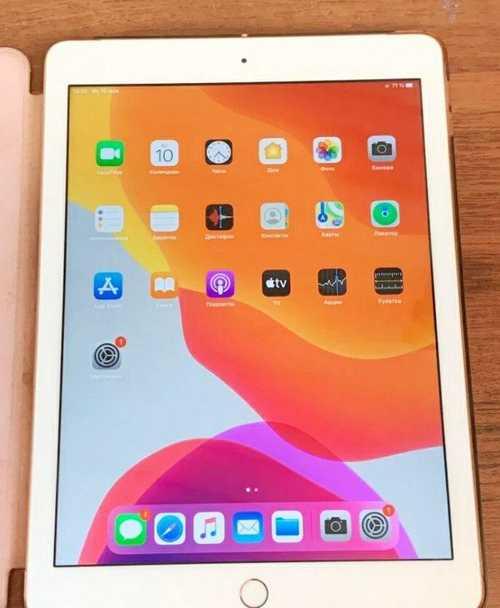 iPad 6 Gold 4G 32gb в отличном состоянии