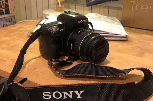 Зеркальный фотоаппарат sony alpha dslr a450