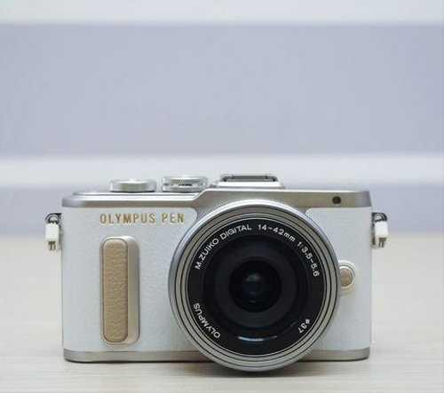 Olympus системный. Olympus фотоаппарат системный e-pl8 White + 14-42 ez Silver.