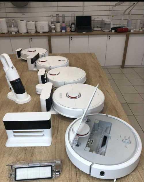 Роботы пылесосы Xiaomi Vacuum и моющие Roborock