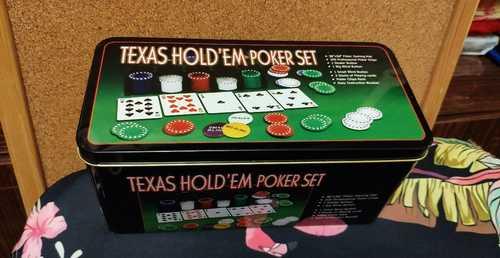 Покер Texas Holdem Set" на 200 фишек