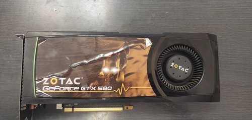 Видеокарта Zotac GeForce GTX 580