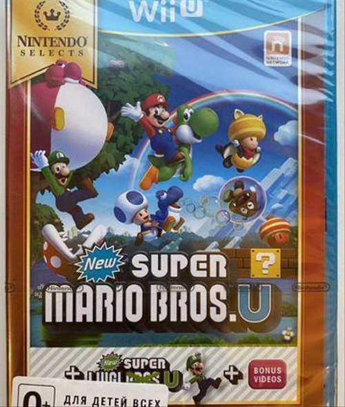 Nintendo Wii U Super Mario & Luigi в пленке