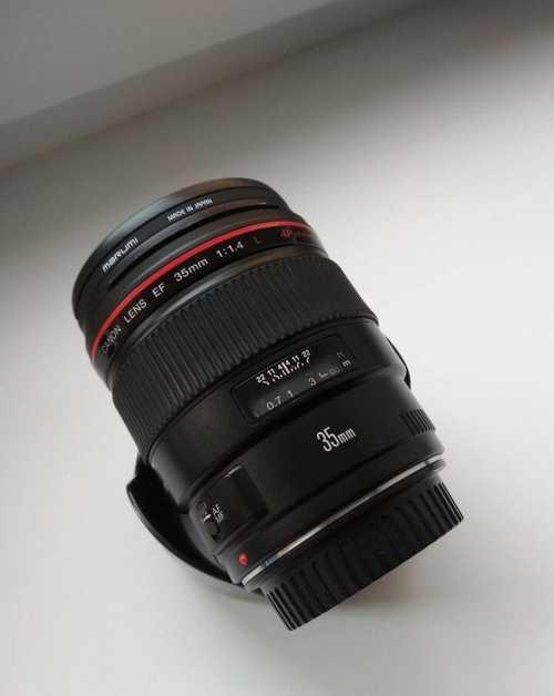 Объектив Canon EF 35mm F/1.4 (+обмен)