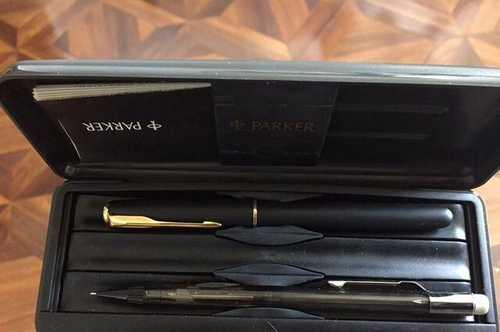 Подарочный набор parker (ручка, карандаш)