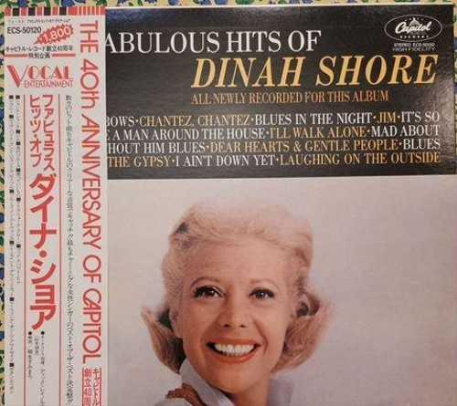 The Fabulous Hits Of Dinah Shore 1982 Japan LP NM+