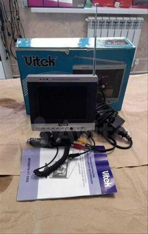 Портативный телевизор Vitek