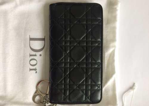 Кошелек Dior оригинал Нат кожа Новый