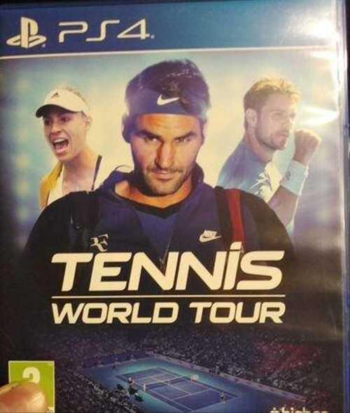 Игра для ps4. tennis world tour