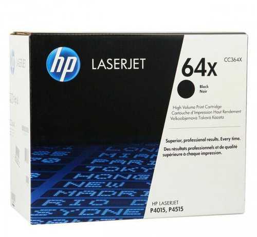 Оригинальный Картридж HP 64X (CC364X)