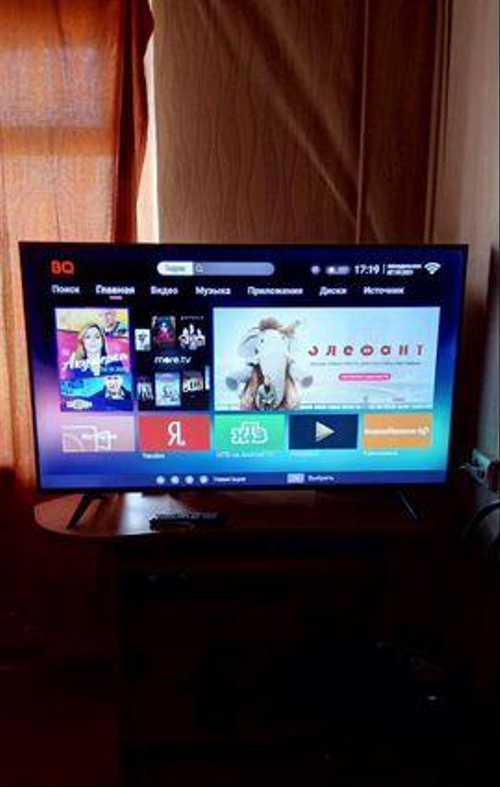 Full HD Телевизор BQ 50S04B 50"