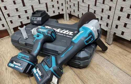 Набор Болгарка Makita + Гайковерт