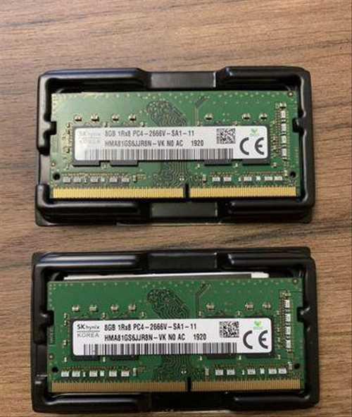 Оперативная память SK hynix DDR4 8GB x2