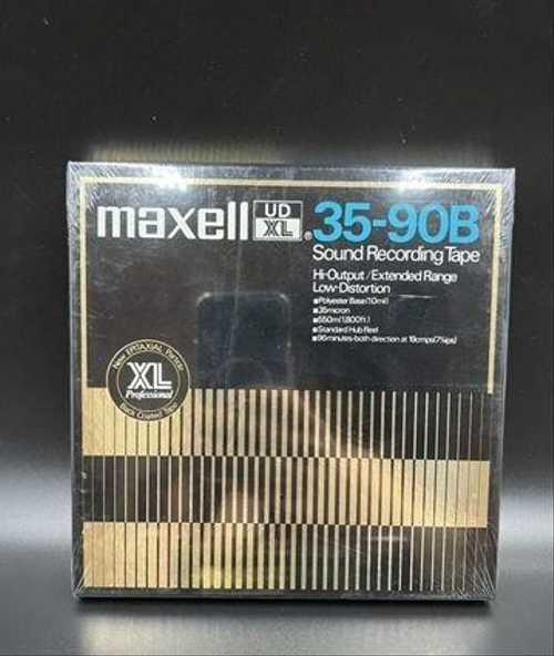 Запечатанная катушка Maxell 35-90 UD XL (550м)