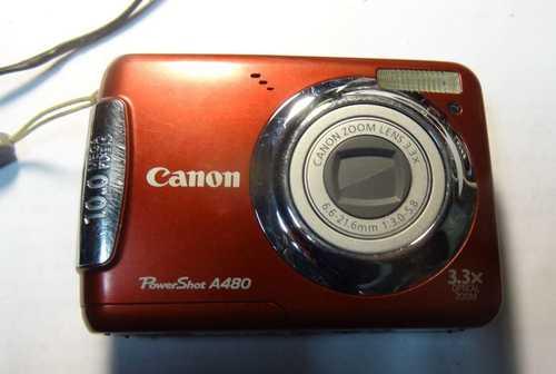 Canon A480 Power Shot бу+4Гб на батаркйках