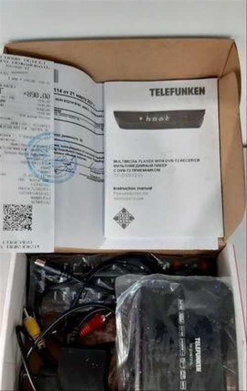 Тв-приставка Telefunken TF-dvbt215