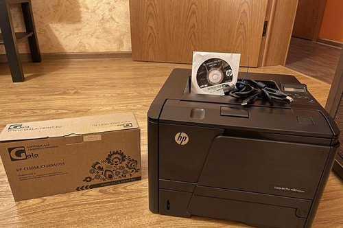 Принтер HP LaserJet 400 M401dne новый
