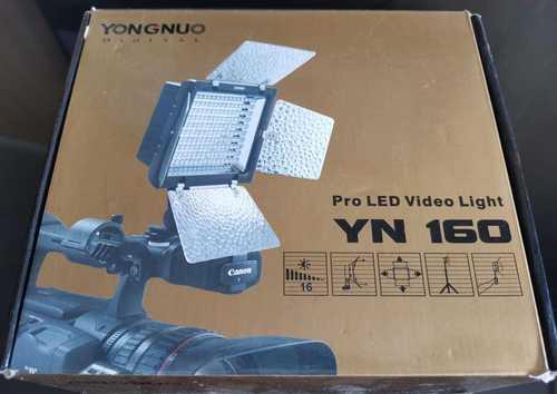 Светодиодный осветитель YongNuo YN 160 (новый)
