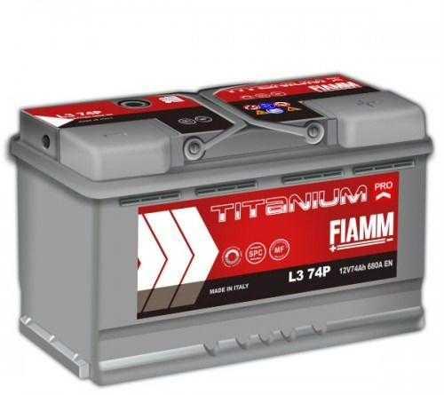 74Ач Аккумулятор Fiamm Titanium Pro 680Ah 74Ah
