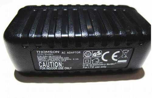 Блок питания AC/DC Adaptor Thomson DC 22V, 410mA