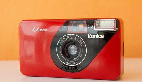 Пленочный фотоаппарат Konica u-mini Red