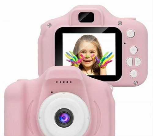 Детский цифровой фотоаппарат GBS-Kids розовый акци