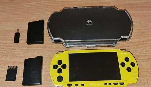 Sony PSP + прошита + 32Гб игр + кейс