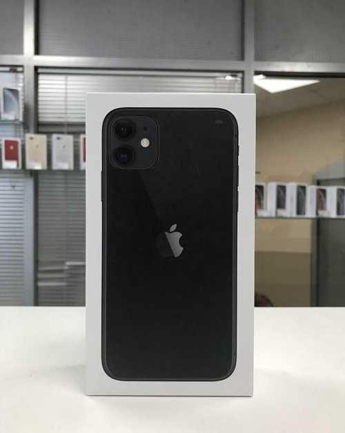 Iphone 11 черный фото