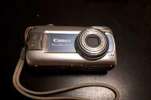 Цифровой фотоаппарат canon powershot a470