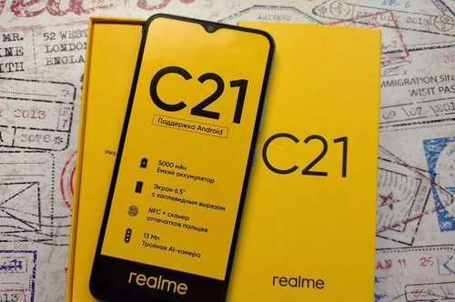 Realme C21 4/64 NFC рст, чек