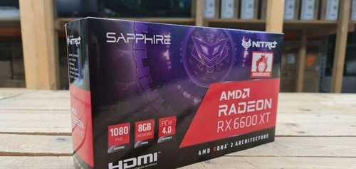 Sapphire RX 6600XT nitro+ 8GB, новые