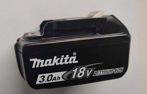 Аккумулятор Makita 18v (BL1830B) Новый Оригинал