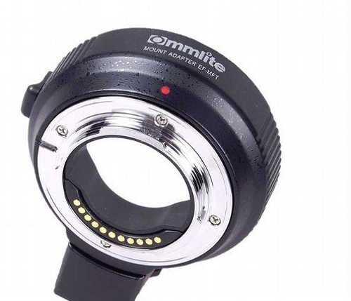 Адаптер объективов Canon EF/EF-S на байонет m4/3