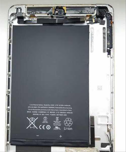 Корпус с акб и начинкой iPad mini A1454(без платы)