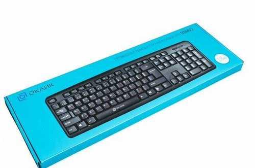 Клавиатура Oklick 90M v2 (мембранная, USB, 1.8м, ч